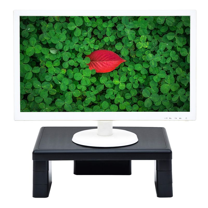 DAC STAX Monitor Riser, Ultra-Sturdy Adjustable Desktop Computer ...