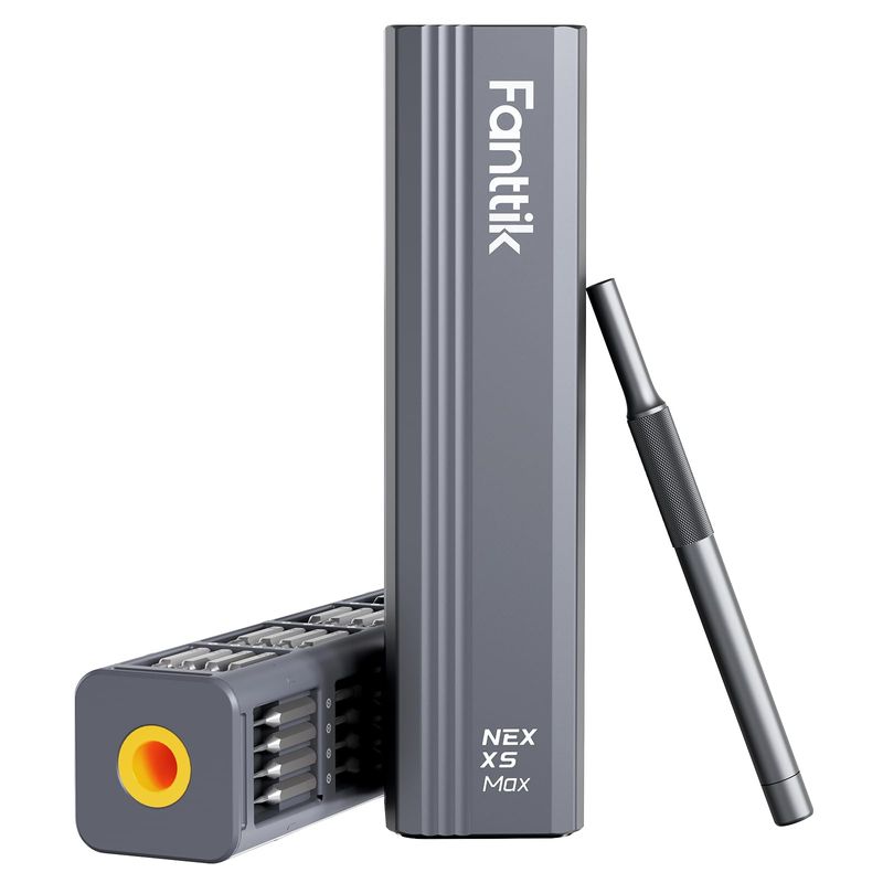 Fanttik X5 Max MANUAL HAND TOOL, Precision Screwdriver Set, 50-in-1 Magnetic Bits, Small ...