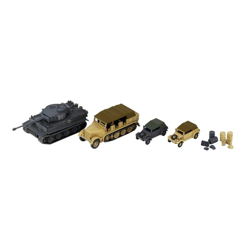 Pit Road SGK05 1/144 SG Series WWII German Army Military Vehicle Set 2 ...