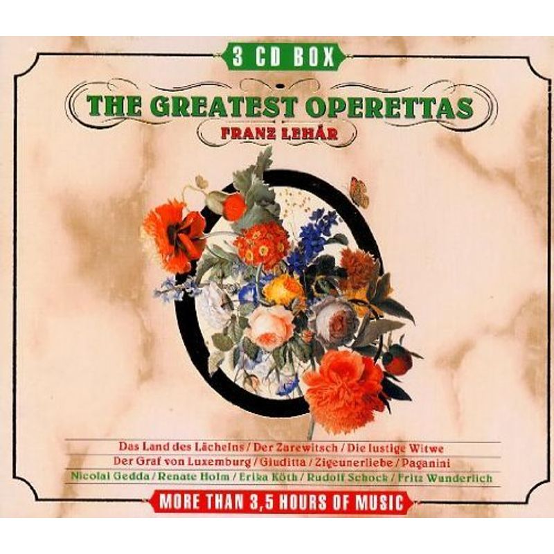 The greatest Operettas - Franz Lehár - Online Marketplace - EveryMarket