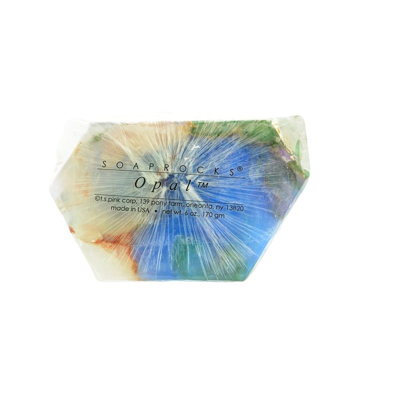 TS Pink Opal SoapRocks - Soap that looks like a Rock ~ 6 oz. Gem Rocks Birthstone Jabón Gemstone ...