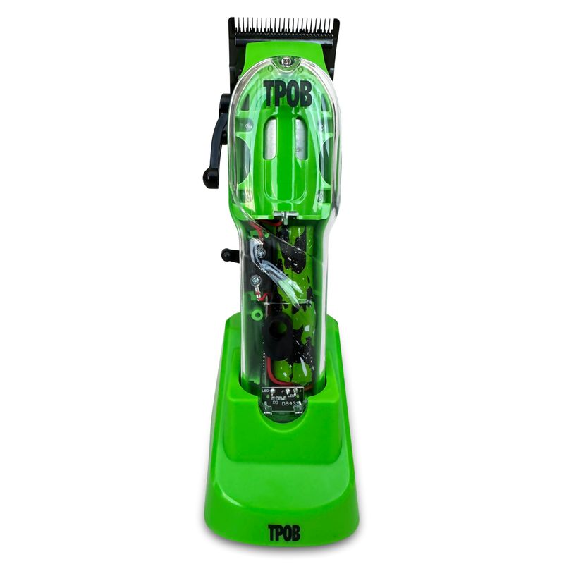 TPOB Slime 2 Barber Hair Clippers for Men 6800 RPM with Matte Green ...