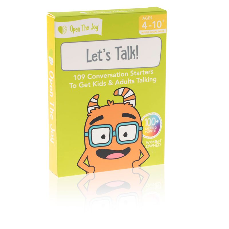 Colourful Conversation Cards, Kids Games Travel Games for Kids - 45 ...