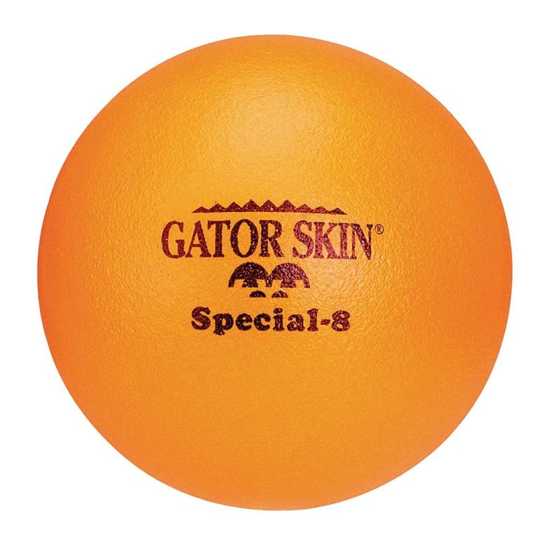 S&S Worldwide Gator Skin Special-8 Foam Ball. Orange PU Coated Ball ...