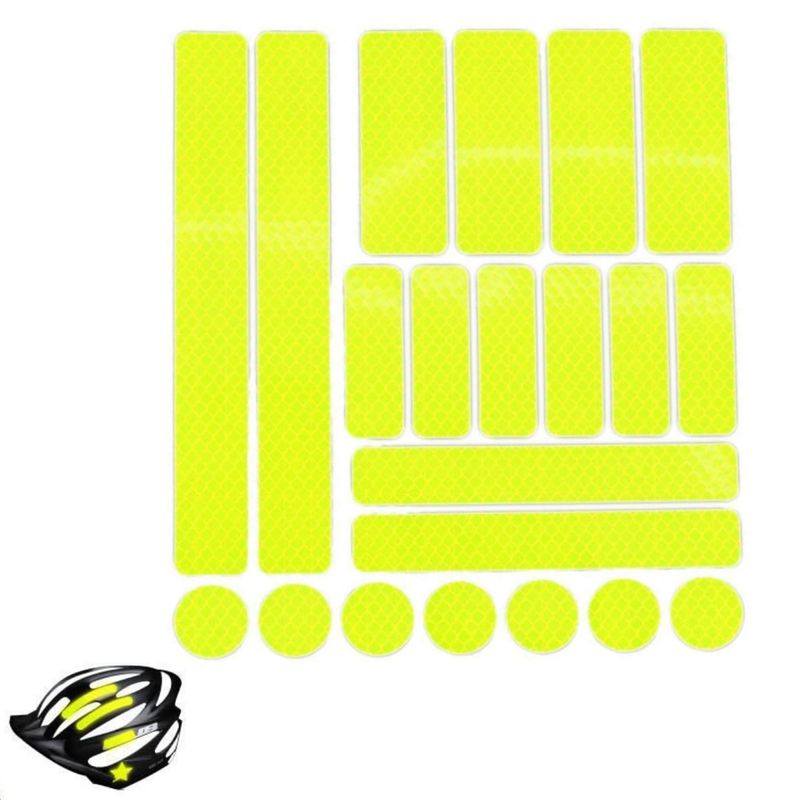 Warning Reflective Sticker for Car, 2 Sheet Safety Warning Tapes for ...