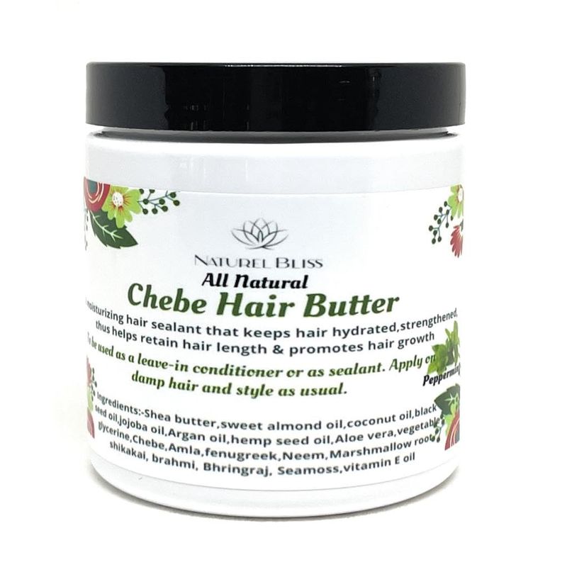 Chebe Hair Growth Butter/Vegan|With Chebe & Indian Herbs, Aloe vera ...