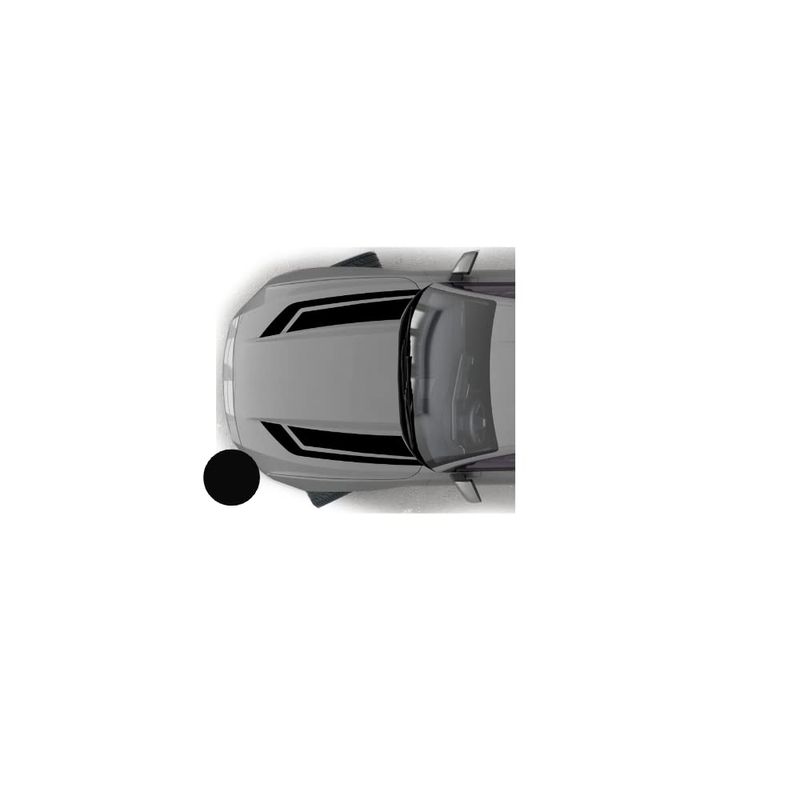 Benini Design Studio Hood Racing Stripes Decals 1 Graphics Vinyl Stripe ...