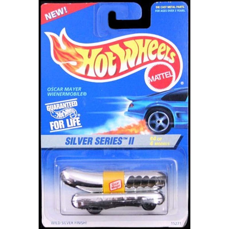 Hot Wheels 1996 1:64 Scale Silver Series II Chrome Oscar Mayer ...