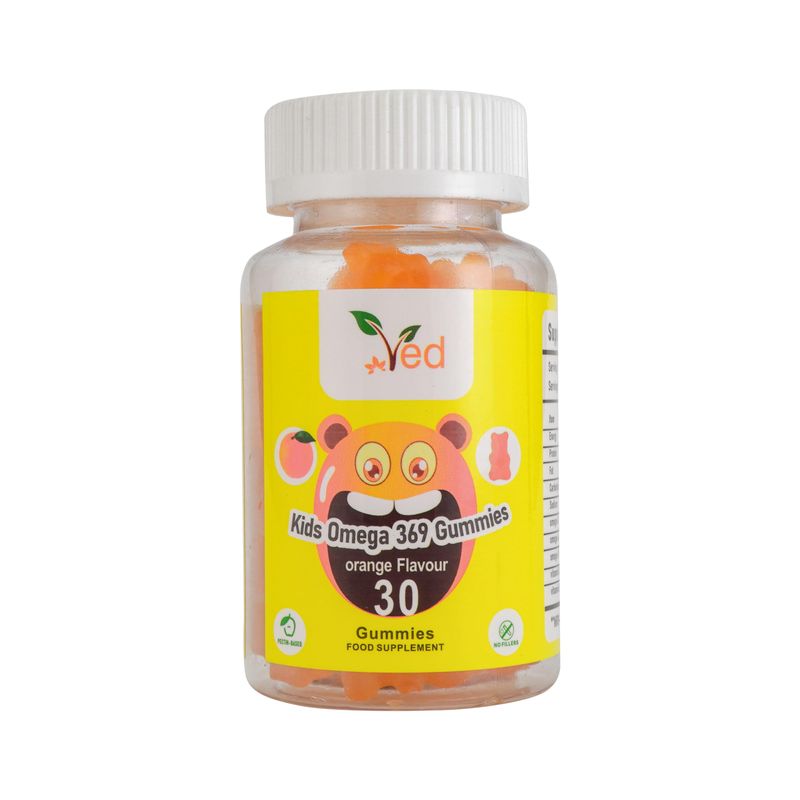 Ved Kids Omega 3 6 9 Gummies for Omega 3 6 9 Supplement, Energy ...