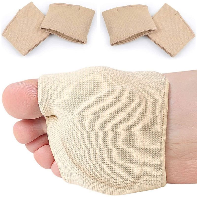 PEDIMEND 4PCS of Ball of Foot Gel Sleeve Painful Metatarsal Heads ...
