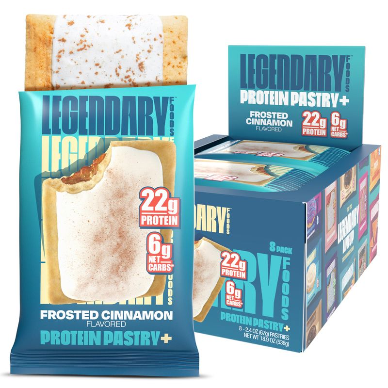 Legendary Foods 22g Protein Pastry - High Protein Breakfast & Meal ...