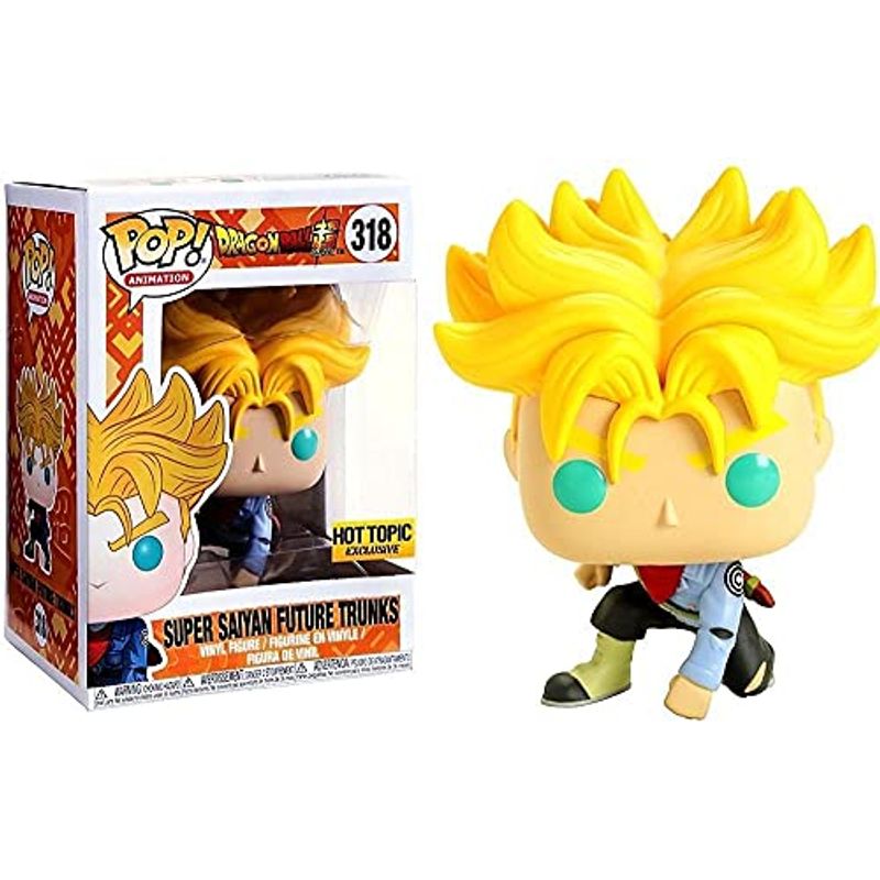Funko - Dragon Ball Super Saiyan Future Trunks Exclusive Figurine ...