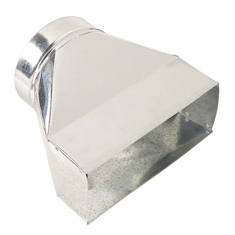 10 In. X 4 In. to 6 In.Floor Ceiling Heat AC Register Duct Boot ...