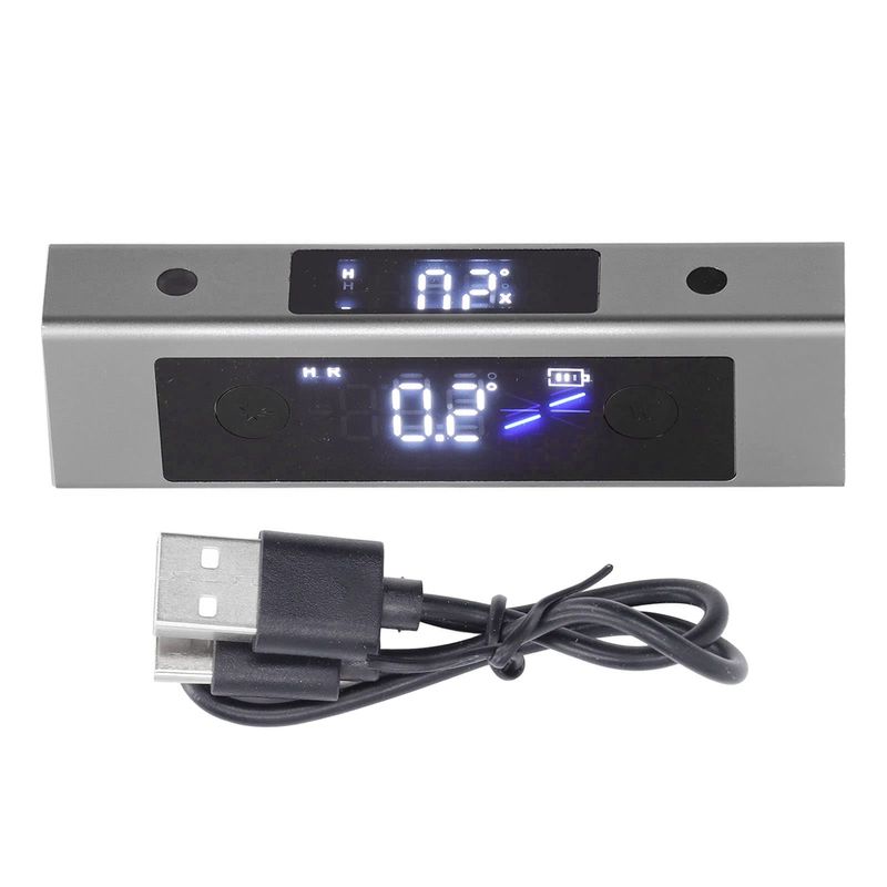 Protractor Digital Inclinometer Multifunctional Device Precise