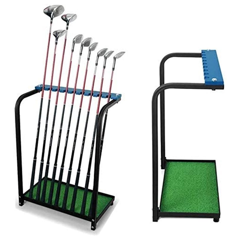 Nisorpa Acrylic Golf Club Organizer Rack Golf Club Display Stand Rack ...