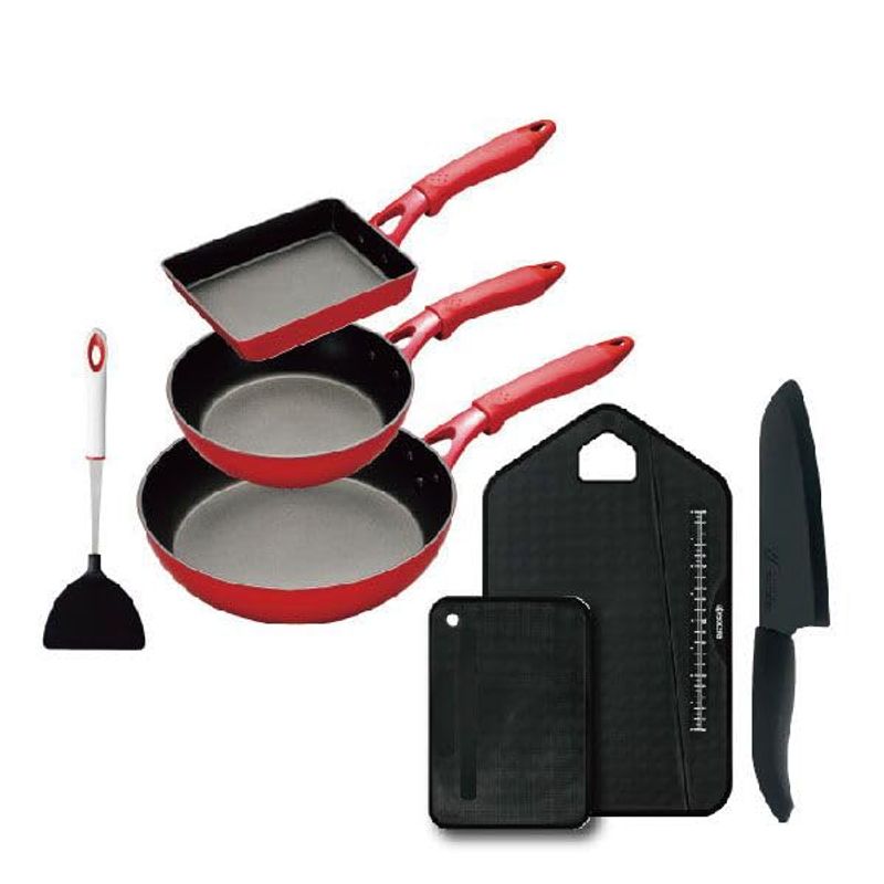 Kyocera CFF-3A-BRD-160HIP Ceramic Knife Tool 7-Piece Set, Compatible ...