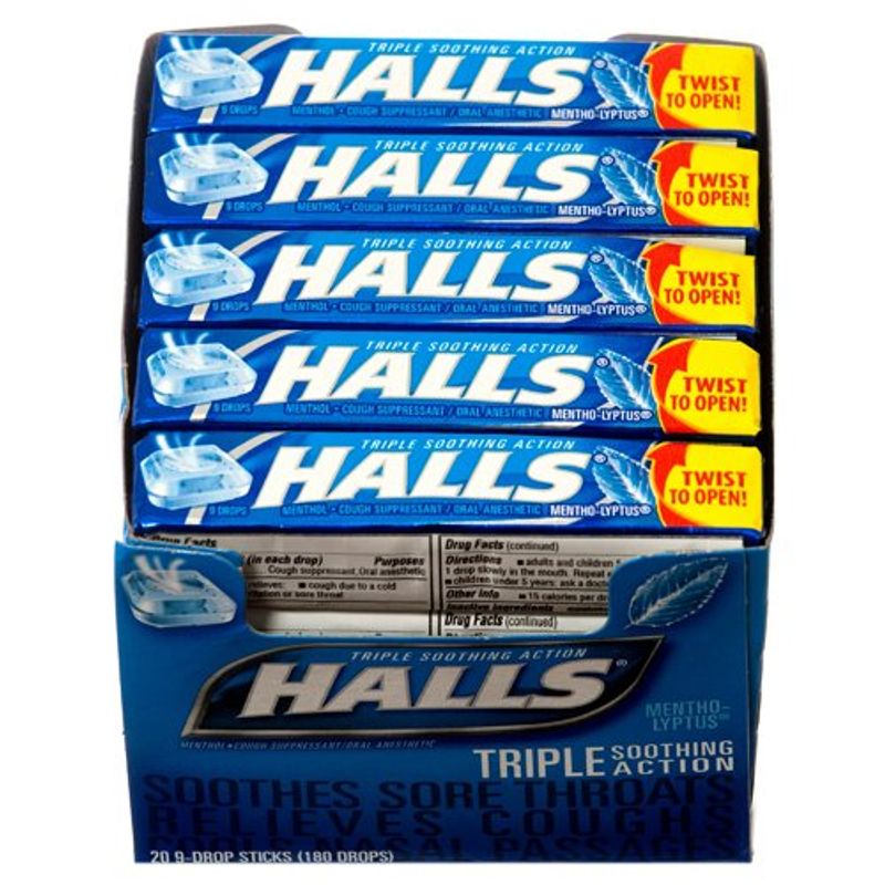 Halls Cough Drops - Mentho Lyptus - Online Marketplace - EveryMarket