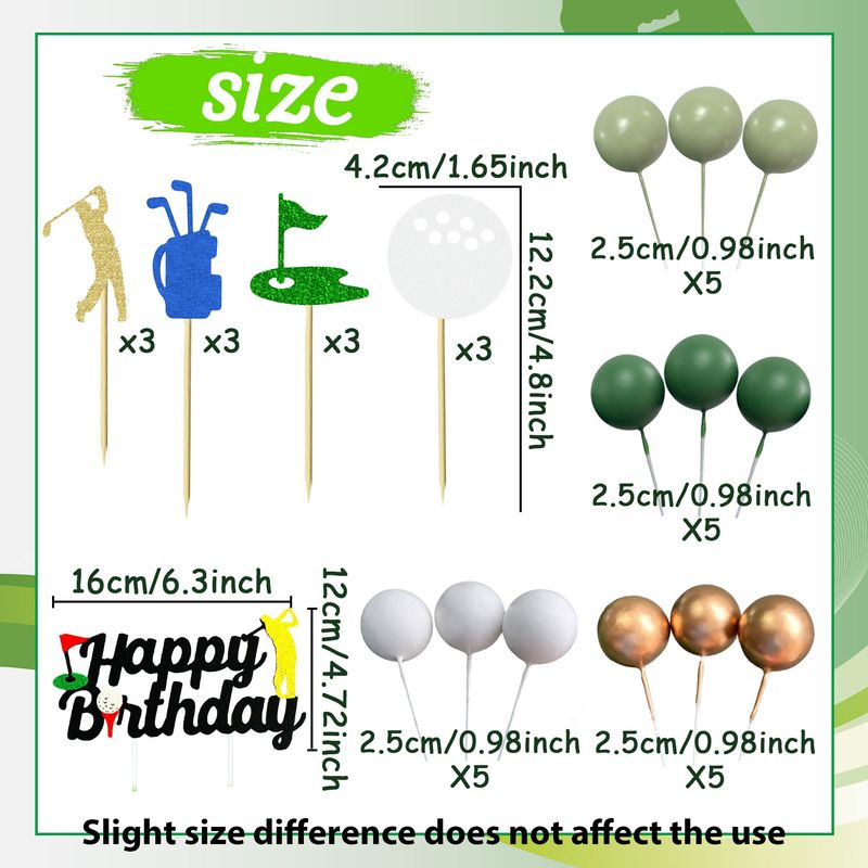 Golf Cake Decoration Heading for the Green Cake Topper Golf Themed Cake ...