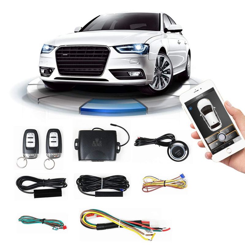 Starter for Car PKE Passive Keyless Entry Push Button for Car with ...