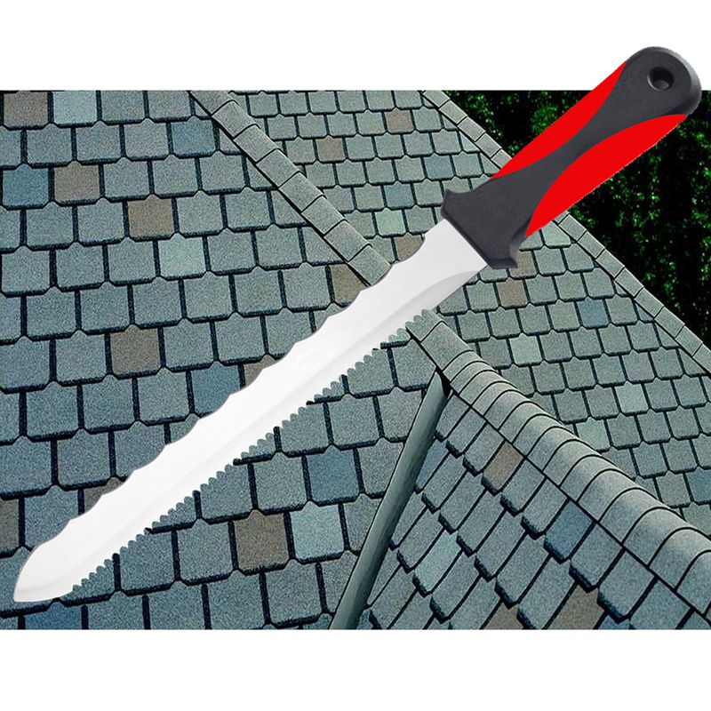 Keyfit Tools CUTS ALL KNIFE, Stainless Steel Box Cutter Utility Roofing ...
