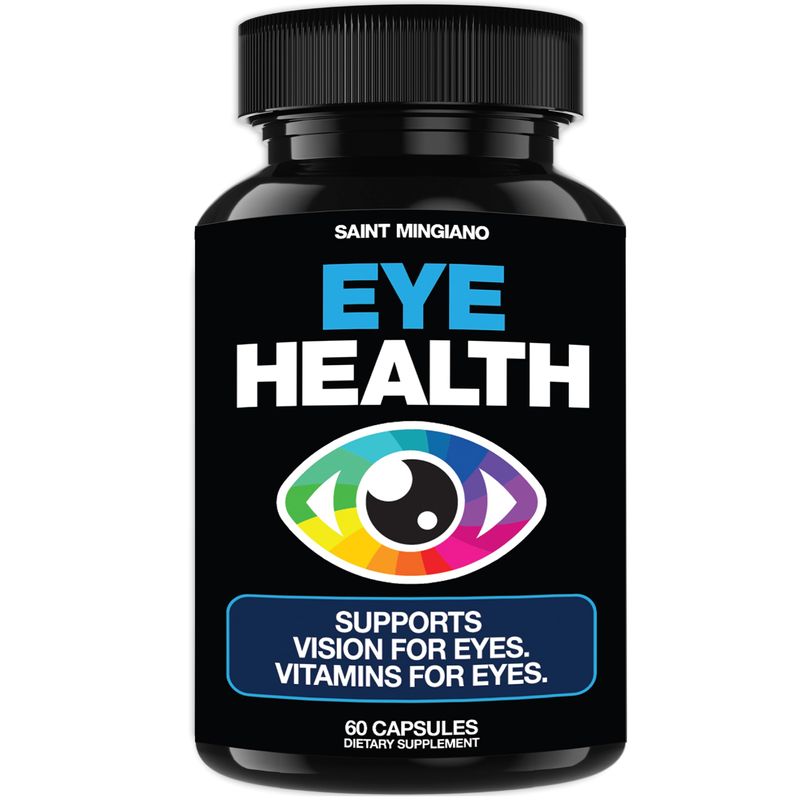Eye Health & Vision Vitamins Supplement 60 Capsules - Supports Eye ...