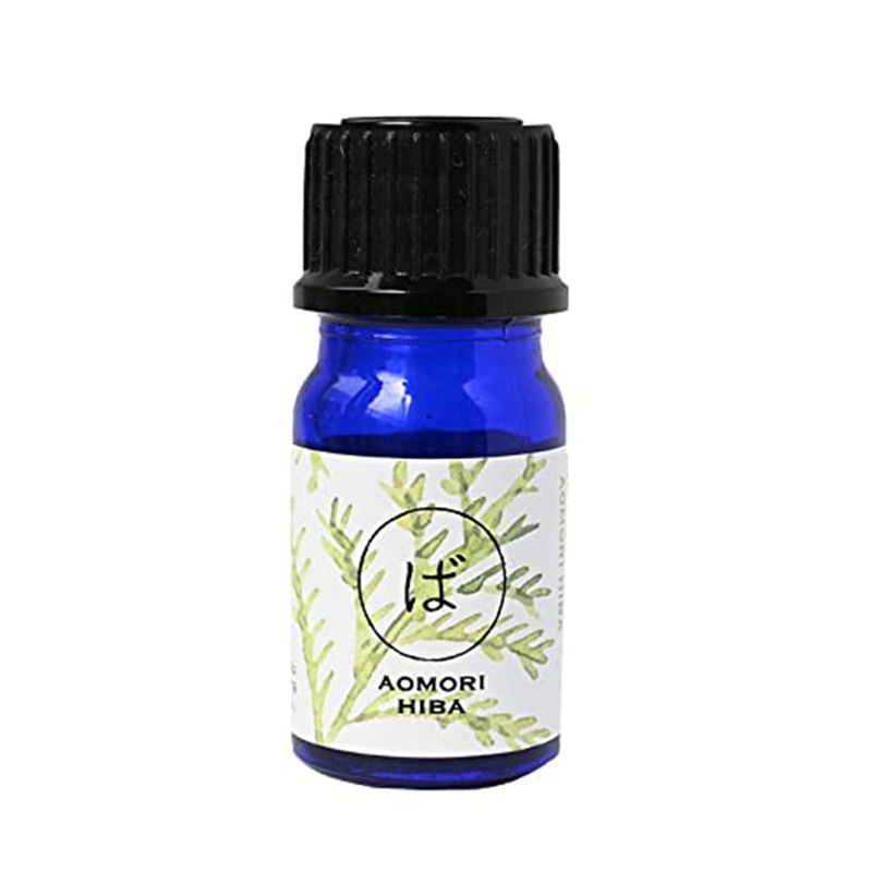Thujopsis dolabrata Hiba Hiba Essential Oil, 0.2 fl oz (5 ml), Made in Japan, Natural, NAGOMI ...