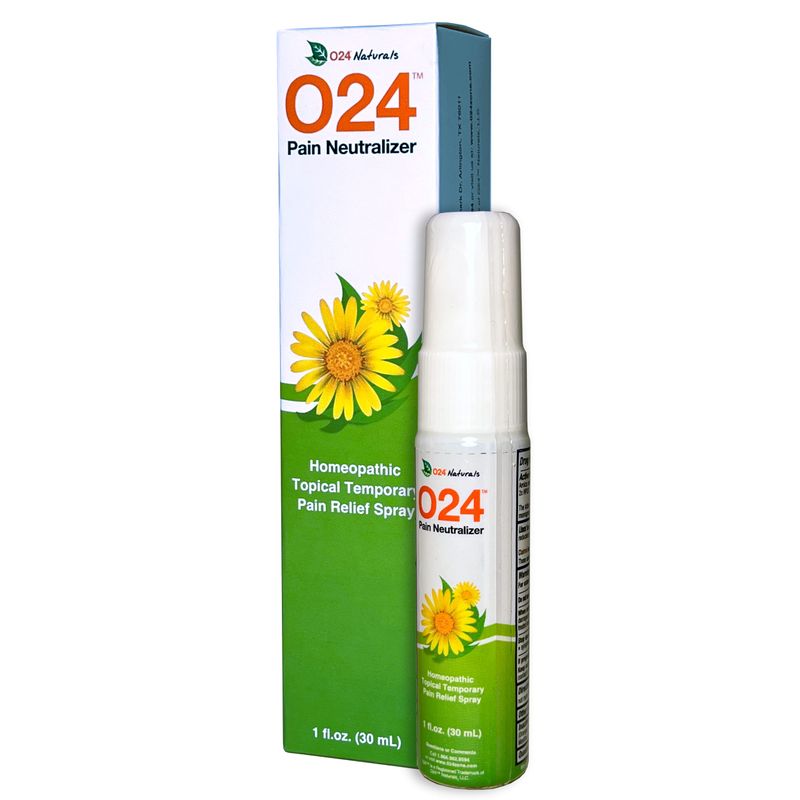 O24 Pain Neutralizer: Safe and Natural Topical Pain Relieving Spray - Online Marketplace ...