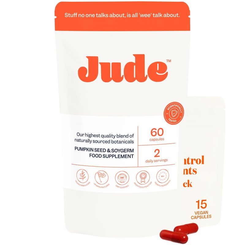 Jude Bladder Control Tablets As Seen On Dragons Den, Daily Supplement ...