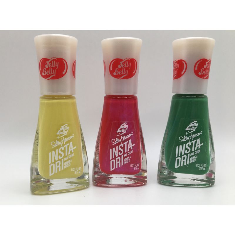 Sally Hansen Insta Dri Jelly Bean Green Apple, Very Cherry And Piña ...
