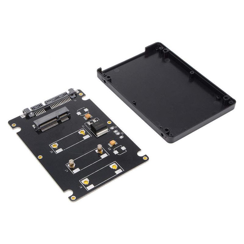Multibao mSATA to SATA, mSATA Mini PCIE SSD To 2.5'' Inch SATA SATA3 ...