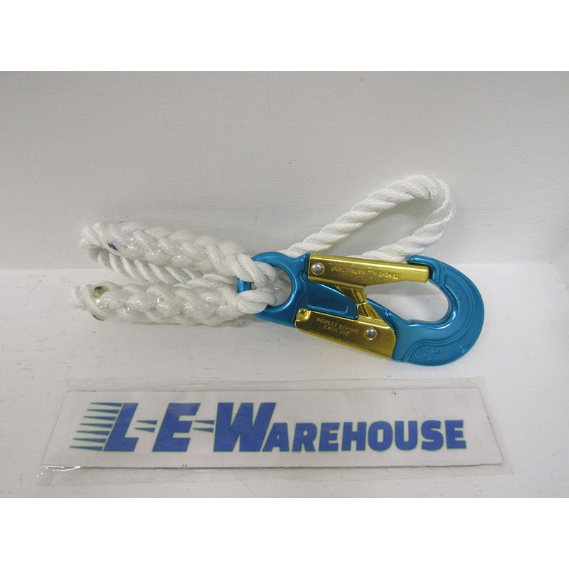 Climb Right Hip PRUSIK- 1/2 X 20 Blue Aluminum Safety Hook - Online ...