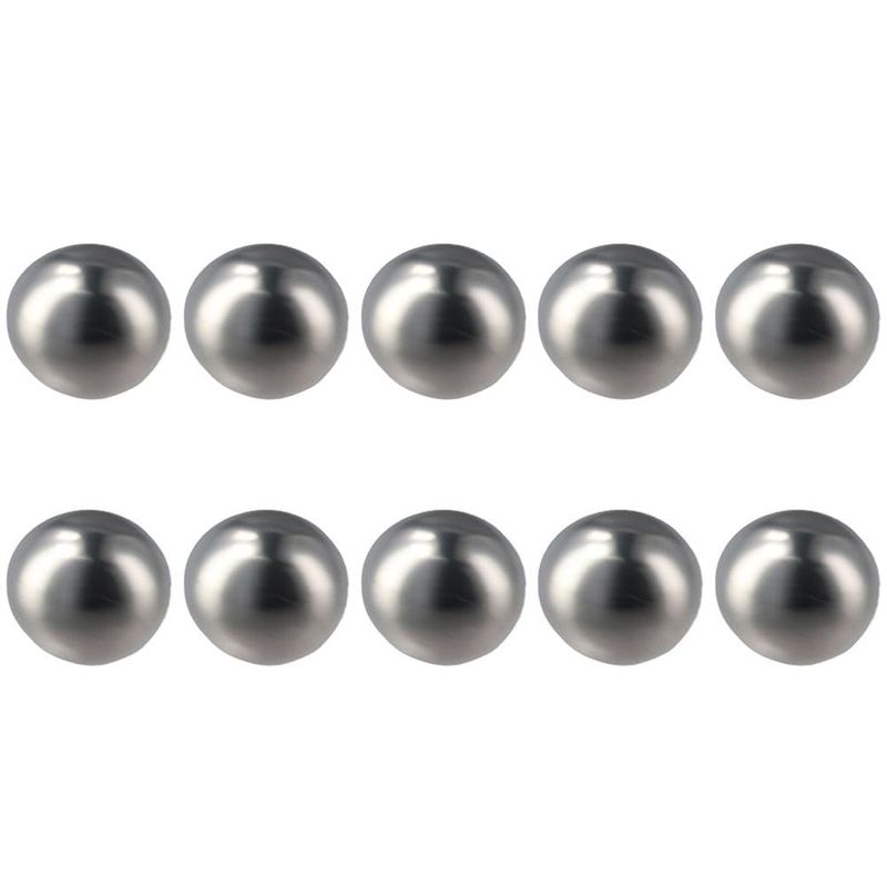 SHUATI Metal Balls 10pcs 304 Stainless Steel Rust-Proof 1.8/12/13/14/16 ...