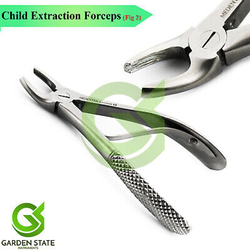 Dental Child Extraction Forceps Fig-2 Children Upper Incisors Oral ...