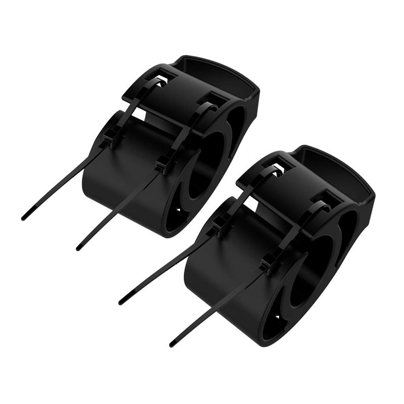 TenCloud 2-Pack Bicycle Handlebar Mount Bracket Kit W/Zip Ties ...