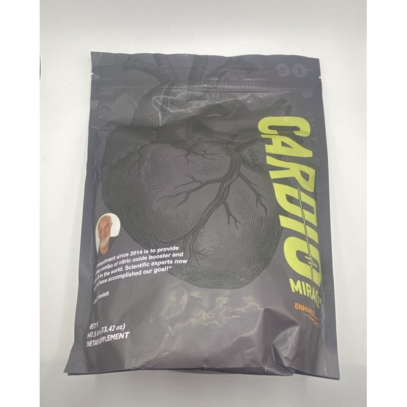 Guaranteed Cardio Miracle,LARGE 90 Dose, Complete Nitric Oxide Solution ...
