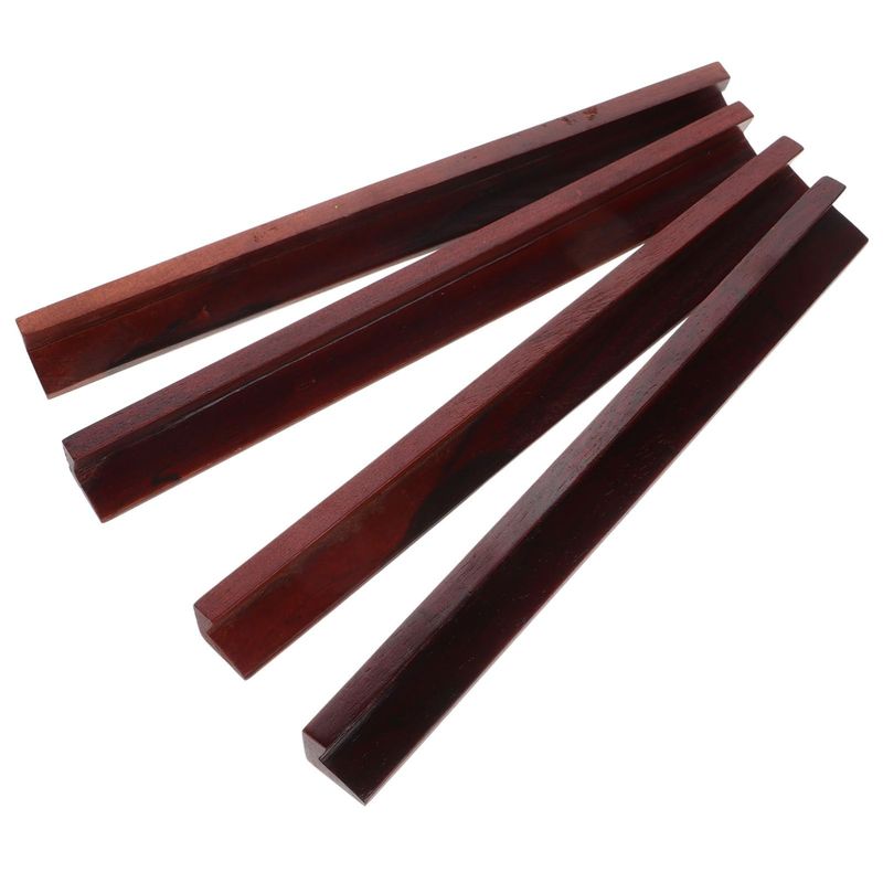 HOLIDYOYO Wooden Mahjong Tile Pushers 4pcs Traditional Chinese Mahjong ...