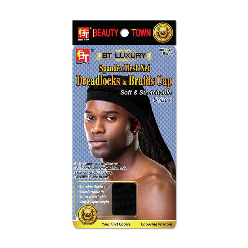 Spandex Mesh Net Dreadlocks & Braids Cap - Unisex Stretchable, Soft ...