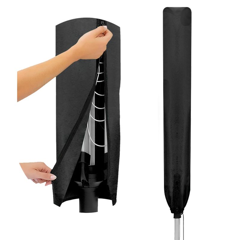Rotary Washing Line Cover Waterproof Universal Fit with Zip Rotary Line ...
