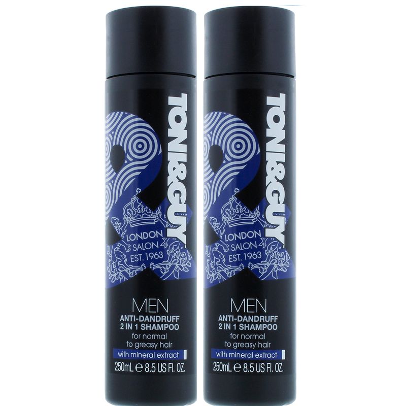 Toni & Guy Men 2-in-1 Anti-Dandruff Shampoo & Conditioner x 250ml ...