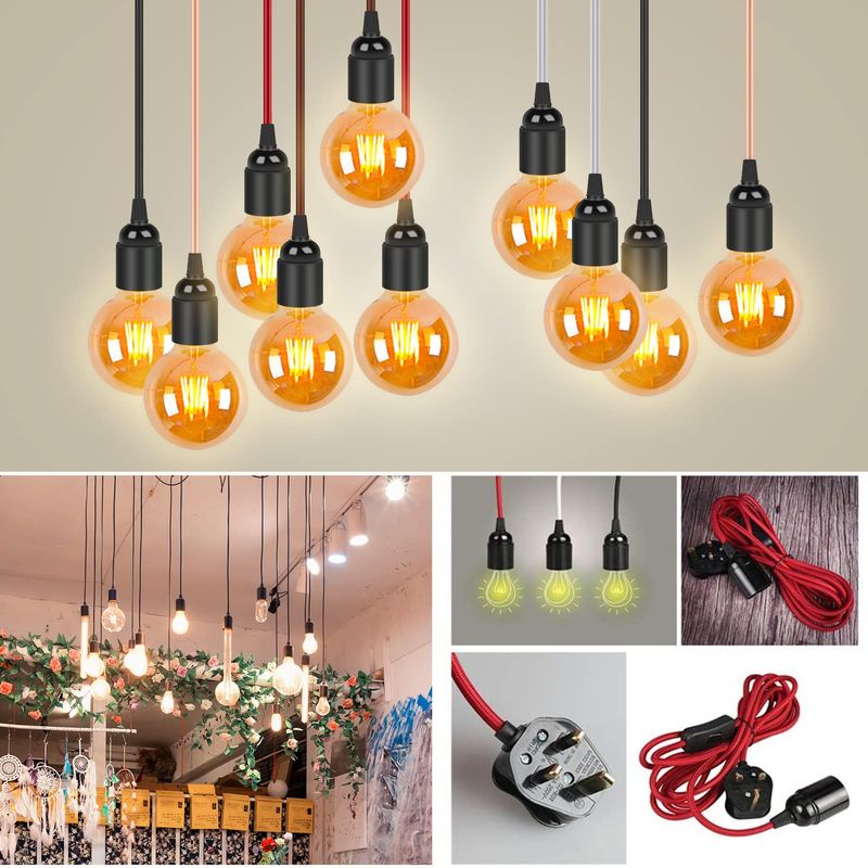 Wowsale Pendant Light Ceiling Lighting Fitting, E27 Lamp Holder ...