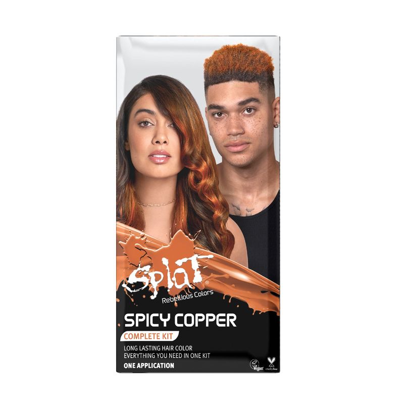 Splat Semi-Permanent Complete Hair Color Kit/Spicy Copper - EveryMarket