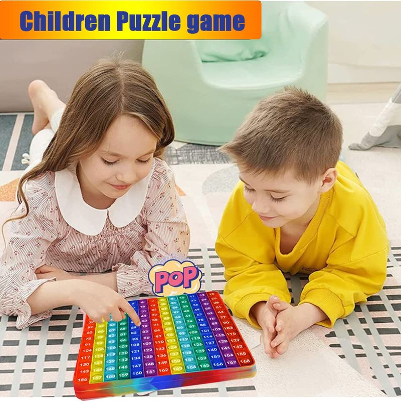 DK-SIMINA P00P Fidget Multiplication Game 12x12 Table Math Games ...
