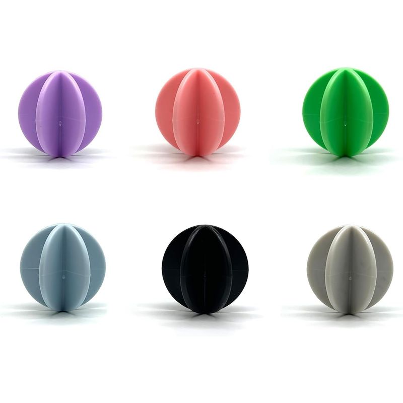 BuRuiJi Shaker Balls 6 Pcs Protein Shaker Ball Plastic Ball Replacement ...