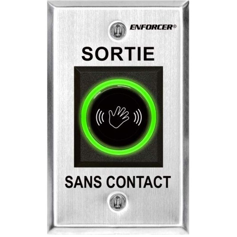 Seco-Larm SD-927PKC-NFQ Wave-To-Open IR No-Touch Sensor with French ...