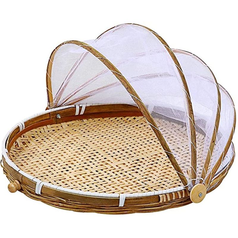 Bamboo Strainer Green Bamboo Strainer Dish Colander Rattan Colander ...