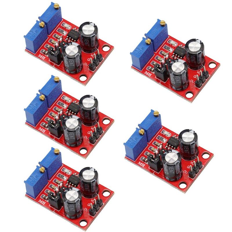 VKLSVAN 5pcs NE55 Pulse Frequency Square Wave Signal Generator Module Stepping Motor Driver ...