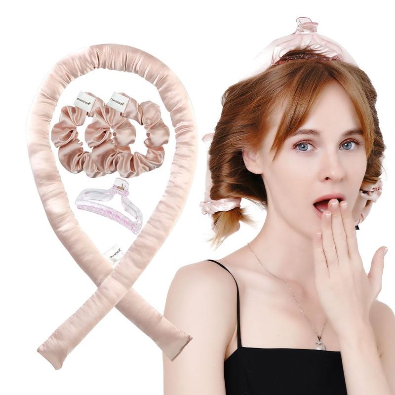 Heatless Curling Rod Satin Heatless Hair Curler Heatless Curls Heatless ...