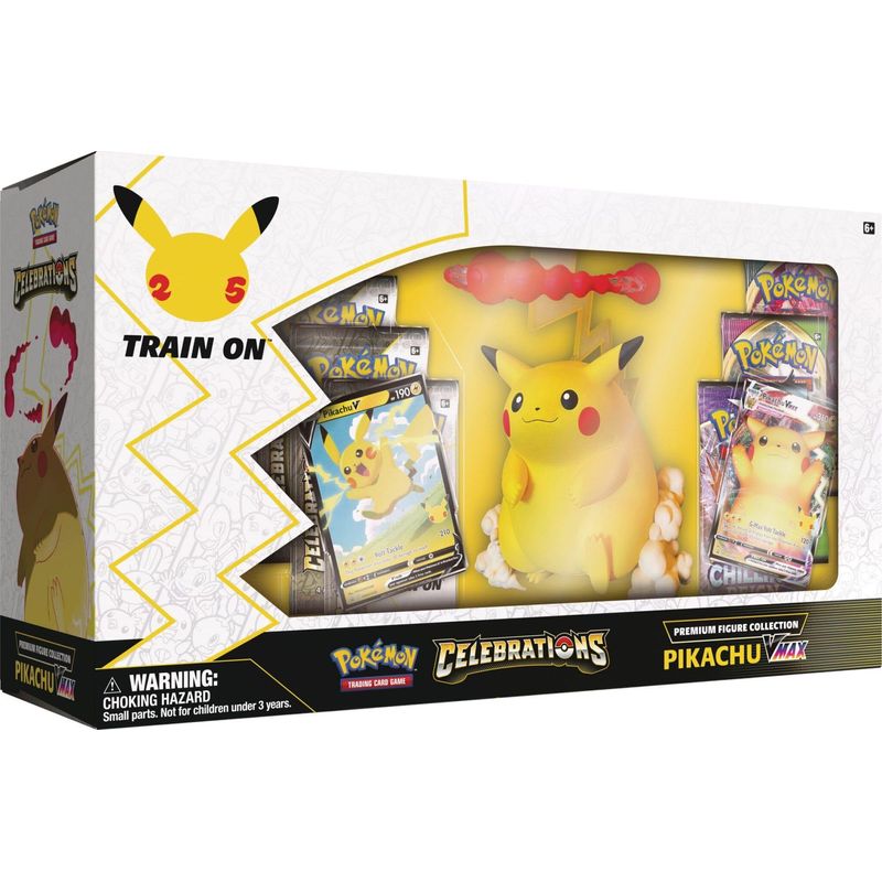 Pokemon TCG: Celebrations Premium Figure Collection Pikachu VMAX ...