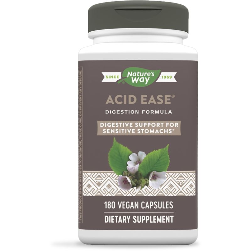 Nature's Way Acid-Ease Digestion Formula, Digestive Support Supplement ...
