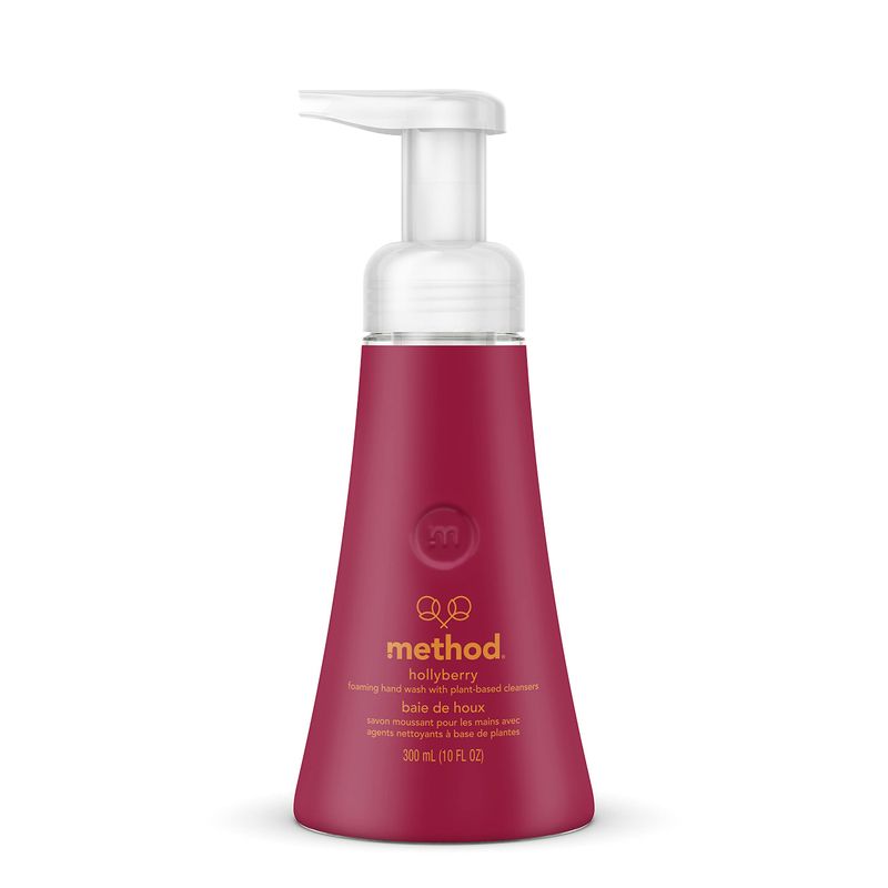 Method Foaming Hand Wash, Hollyberry, Biodegradable Formula, 10 fl oz ...